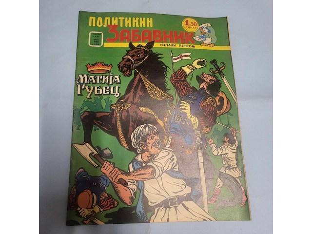 POLITIKIN ZABAVNIK broj 945 MATIJA GUBEC