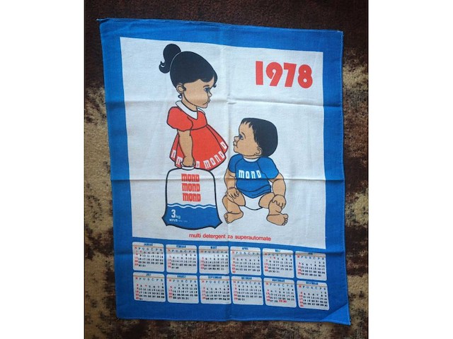 Mond Novi Sad 1978  kalendar