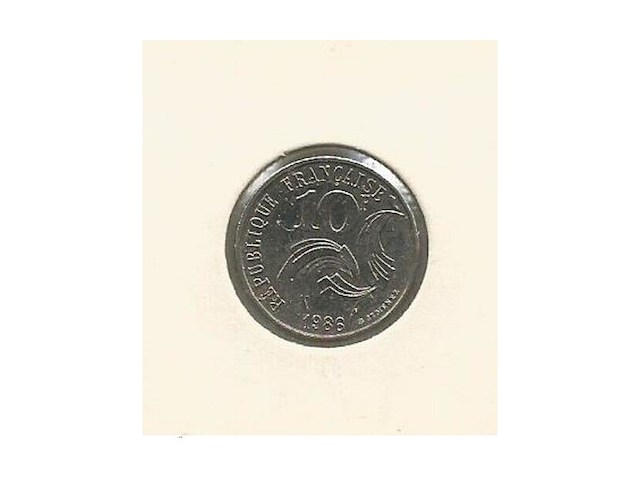 d0 Francuska 10 francs 1986. KM#959
