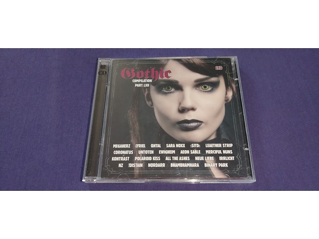 Various - Gothic Compilation Part LXII (2xCD, Germany)