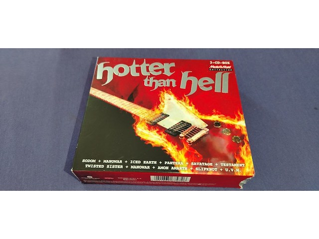 Various - Hotter Than Hell (3xCD, Germany) NOVO