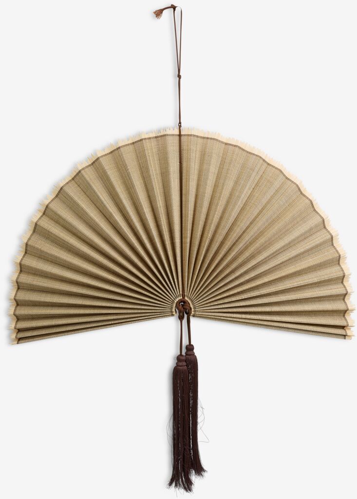 Ukrasni zidni ventilator FINN Š83cm natur