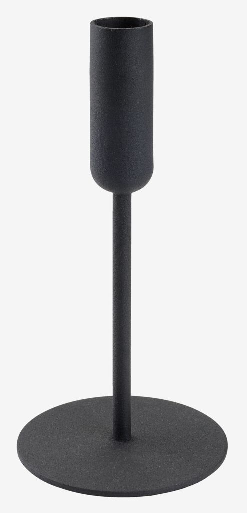 Svećnjak OLAV Ø9xv18cm crna