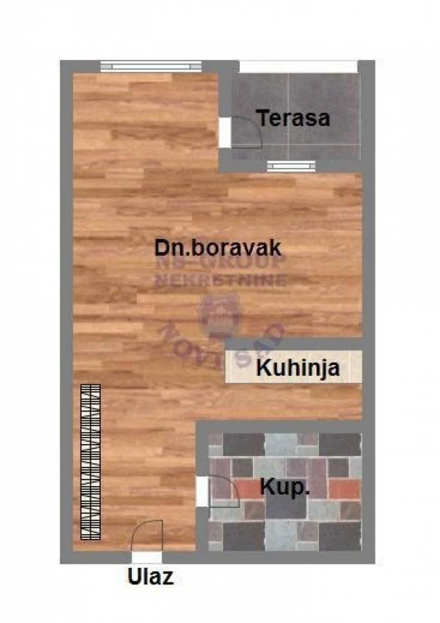 Odlična garsonjera od 31m² na Klisi