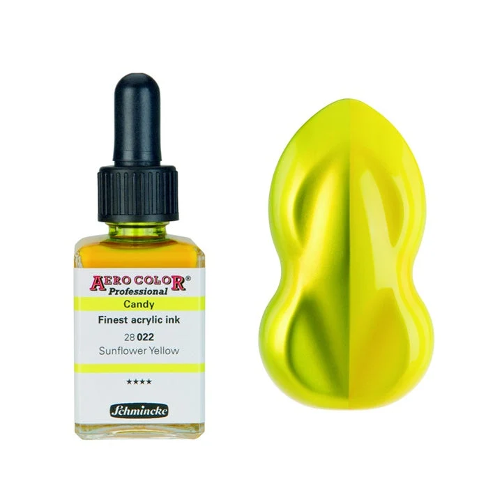 Akrilni tuš Schmincke AERO COLOR Professional Candy 28 ml – 022 suncokret žuta