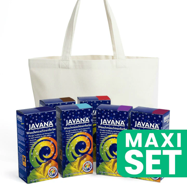 Set Retro Batik - 6 nijansi + pamučna torba
