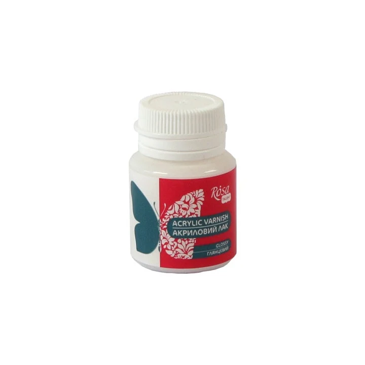 Sjajni akrilni lak Rosa – 20 ml