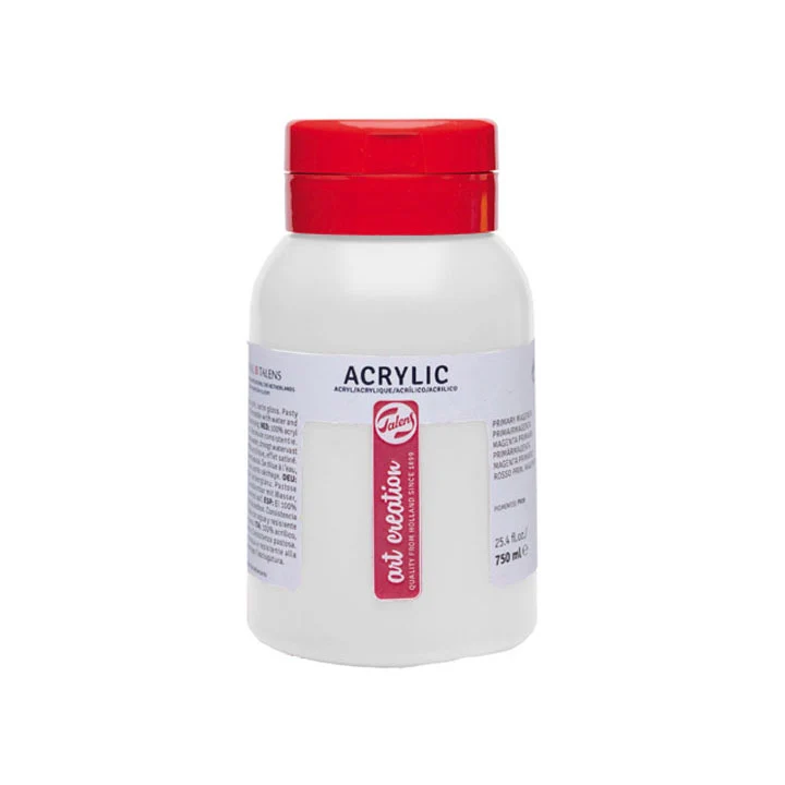 Akrilna boja ArtCreation Essentials 750ml – Titanium bela