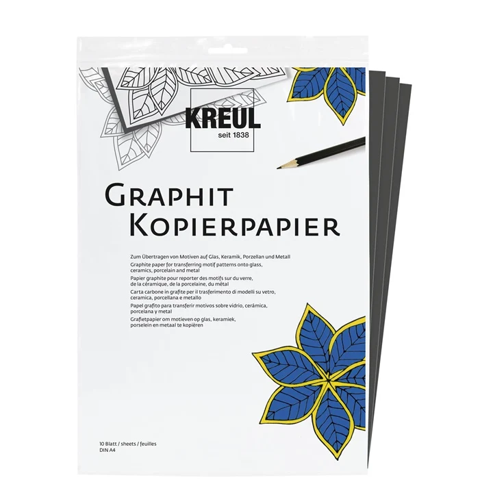 Papir za transfer Hobby Line A4 grafitni - 10 listova