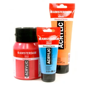 Akrilna boja Amsterdam Standart Series 1000ml – zinc bela