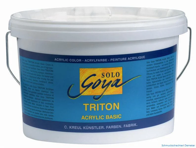 Akrilna boja Solo Goya TRITON 2500 ml – Crna