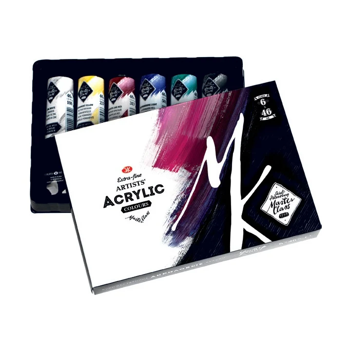 Akrilne boje Artists Master Class – set 8 k 18 ml
