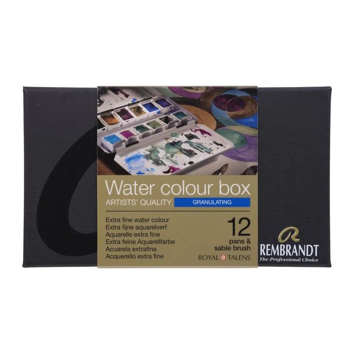 Akvarel boje Rembrandt Granulating box - 12 posudica