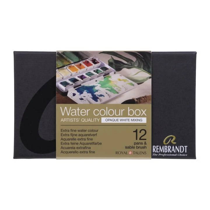 Akvarel boje Rembrandt Opaque White Mixing box - 12 posudica