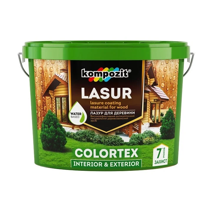 Bajc za drvo COLORTEKS COMPOSITE 2,5 l – Bezbojna