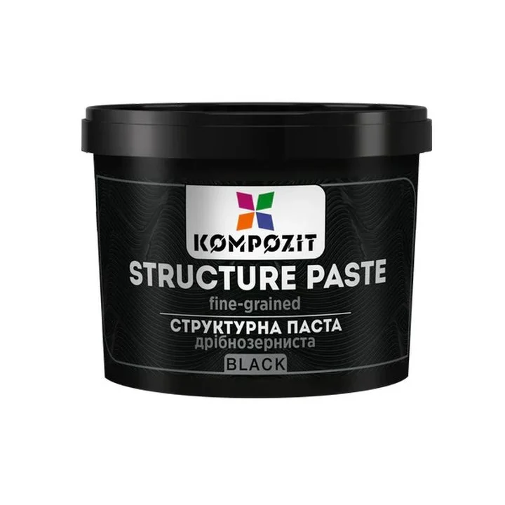 Black Fine-Grained Structuring Paste od Kompozit – 1 000 ml