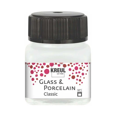 Boja za porcelan HOBBY Line Porcelain Brillant 160° C – Krem bela