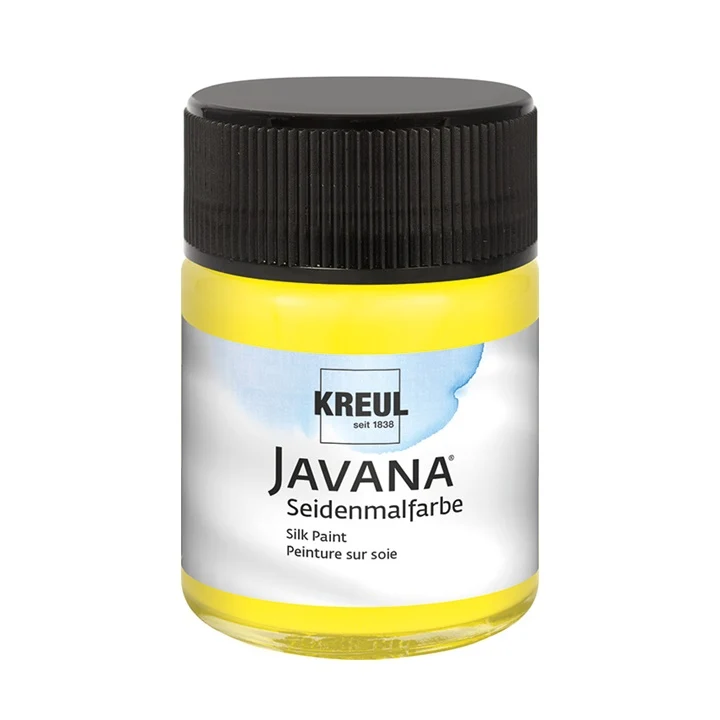 Boja za svilu JAVANA 50 ml – Primarna žuta