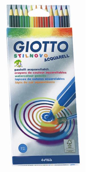 Bojice GIOTTO STILNOVO AQUARELL - 12 boja