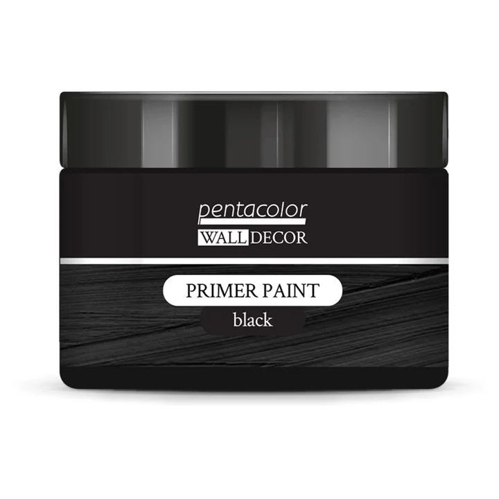 Crna osnovna boja za zidni dekor – 150 ml