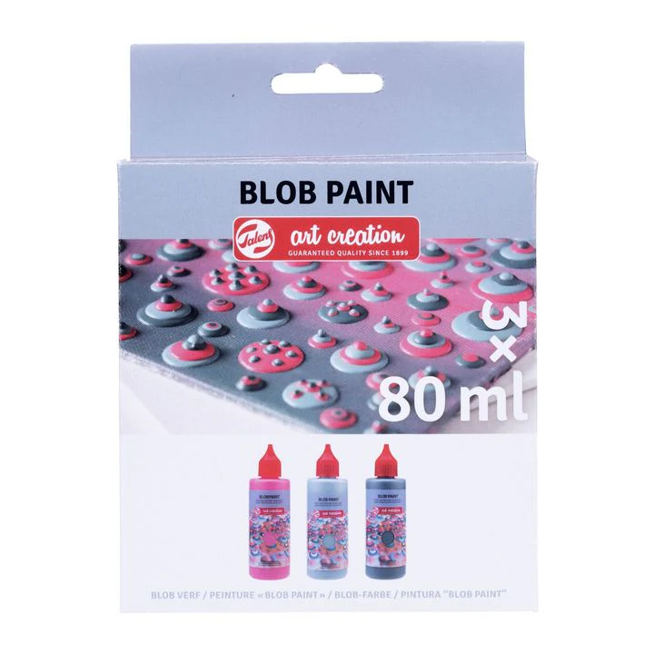 Kreativni set Art Creation Blob Paint 3 x 80 ml