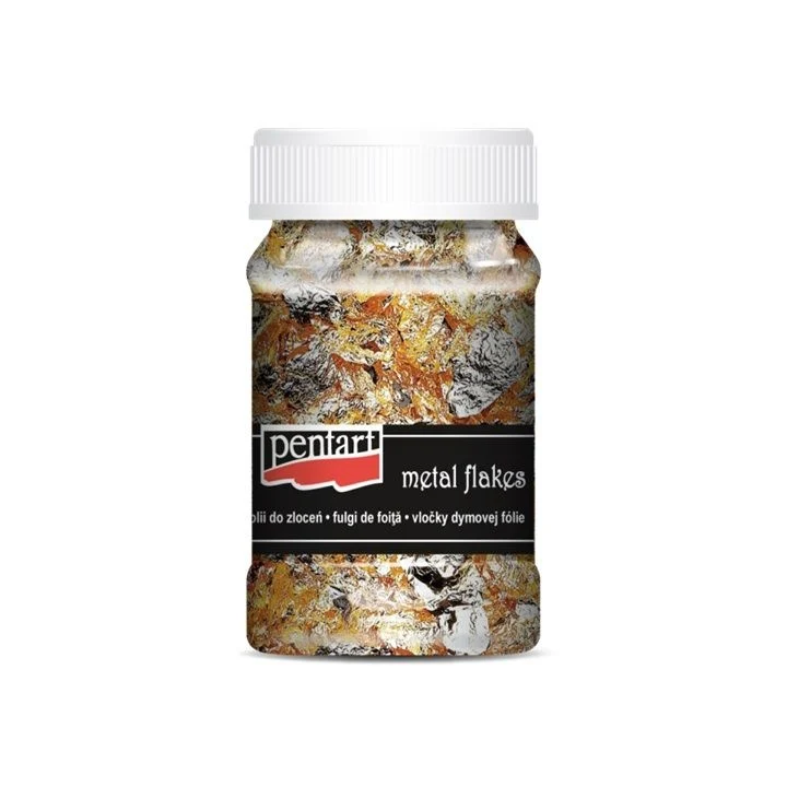 Metalik listići PENTART – Tamno zlatna