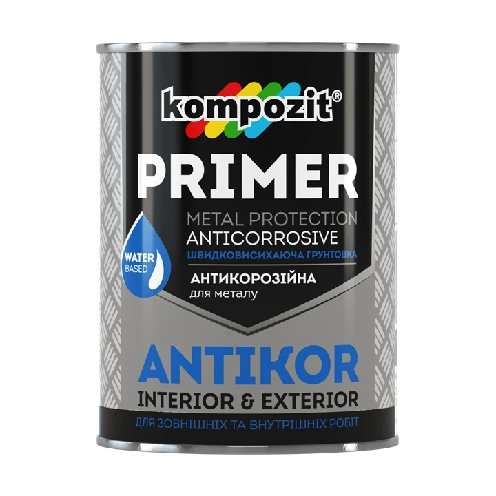Osnovna boja za metal ANTIKOR COMPOSITE 1 kg – svetlo siva