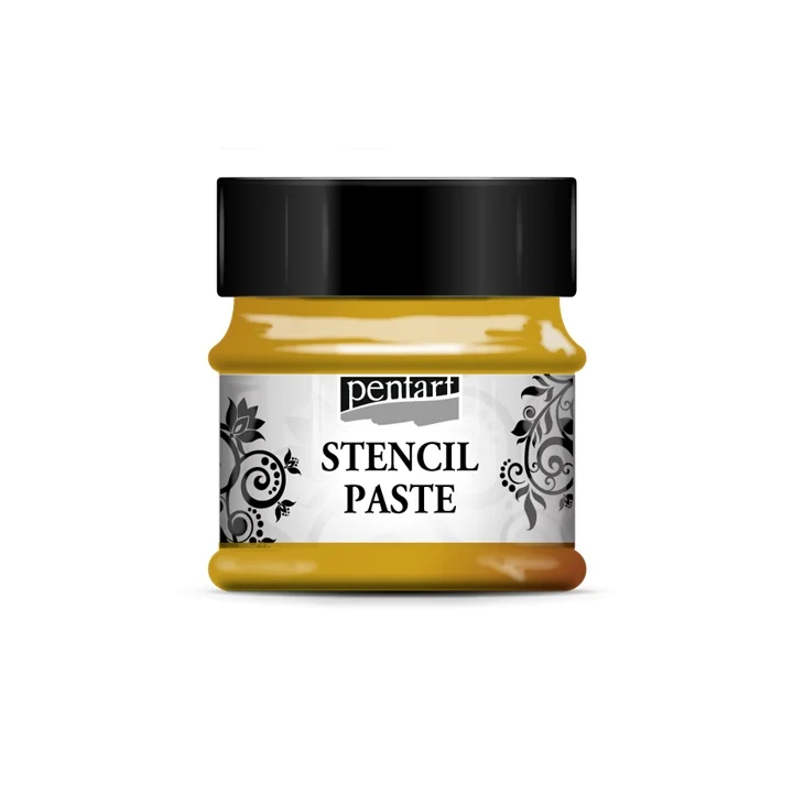 Pasta za šablone metalik Stencil Paste Pentart 50ml – Zlatna