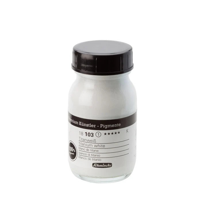 Pigmenti Schmincke 100 ml – 103 Titan Belo