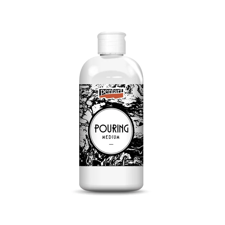 Profesionalni tečni medij Pouring medium Pentart 500 ml