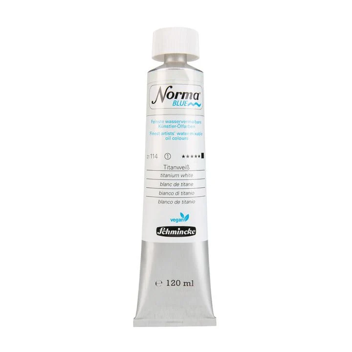 Schmincke Norma plave uljane boje 120 ml – 114 titanijum bela