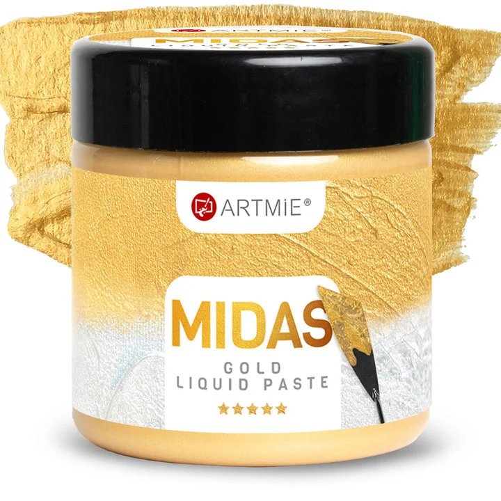 Tečna metalik pasta ARTMIE MIDAS gold – 150 ml
