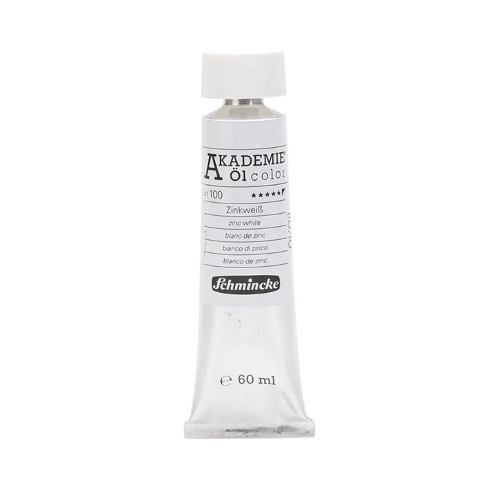 Uljane boje Schmincke AKADEMIE 60 ml – 100 cink belo