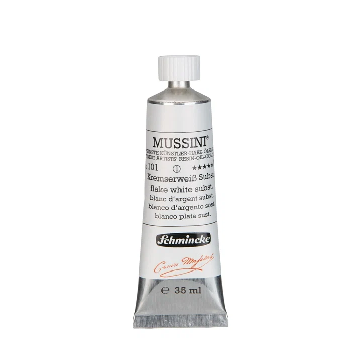 Uljane boje Schmincke MUSSINI 35 ml – 101 pahuljica beli podmornica.