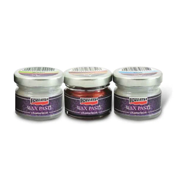 Voštana pasta chameleon 20 ml – belo-zlatna