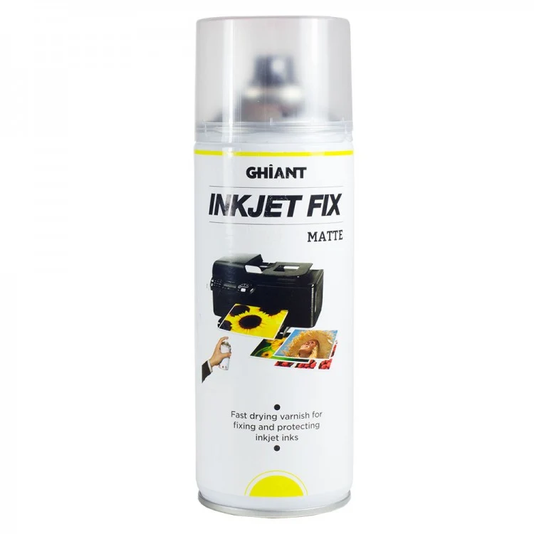 Završni lak u spreju za fotografije Ghiant Inkjet Fix 400 ml – Mat