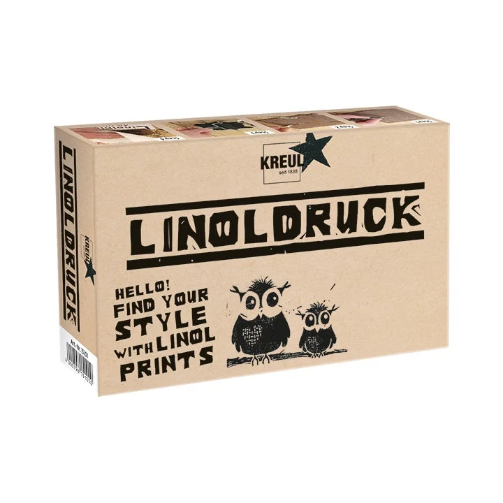 KREUL set za linorez - 8 kom.