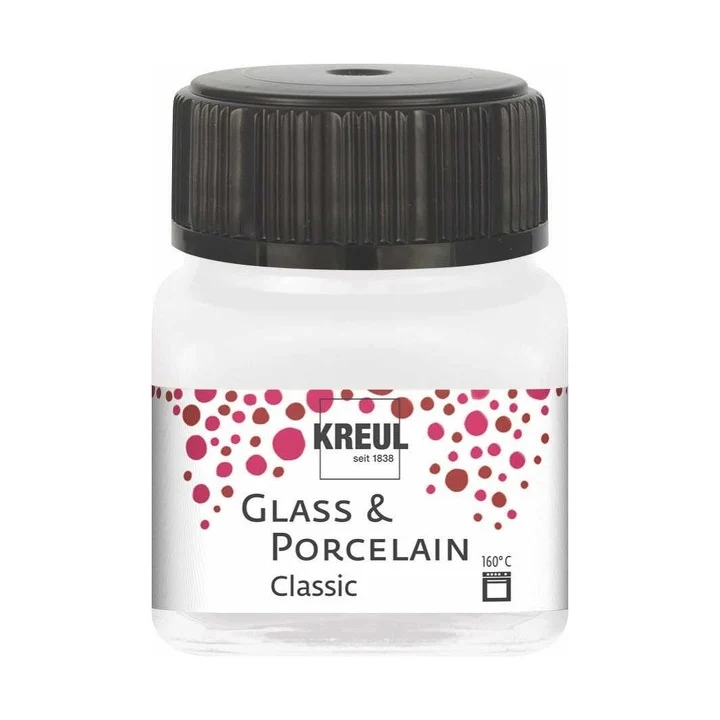 Boja za porcelan HOBBY Line Porcelain Metallic160° – Biserno bela