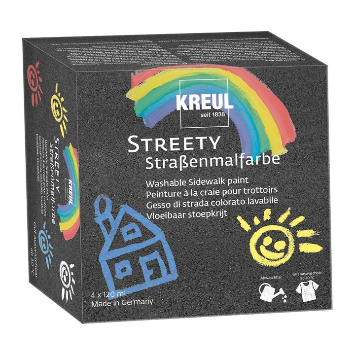 Boja za slikanje po trotoaru STREETY KREUL - 4 x 120 ml