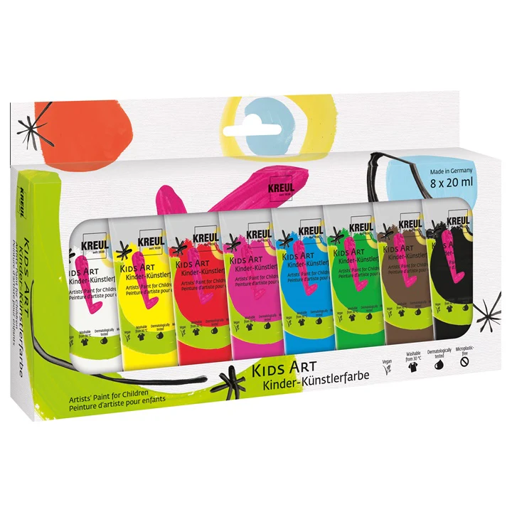 Dečiji set boja KREUL 8 x 20 ml