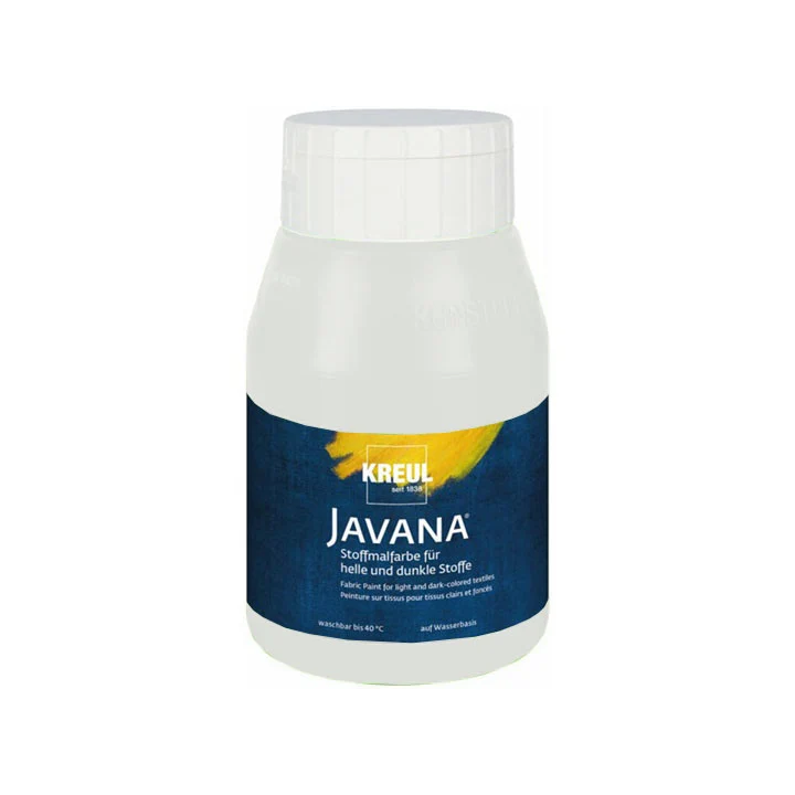 Javana boja za svetli I tamni tekstil 500 ml – 53 Bela
