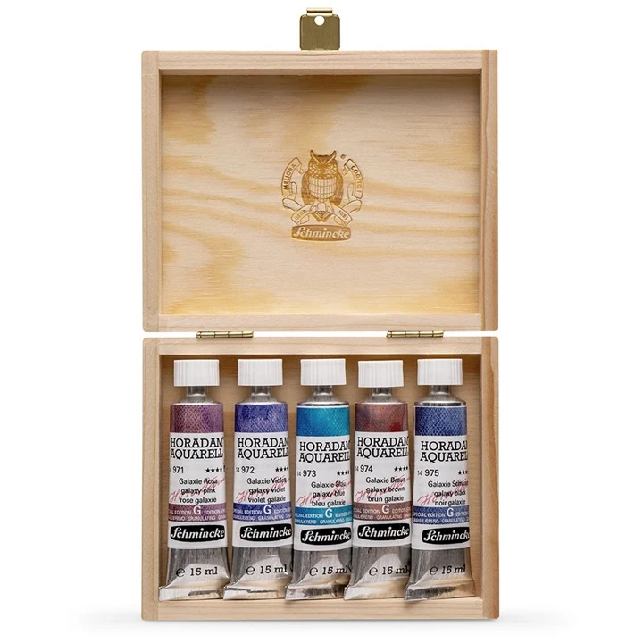 Set akvarel boja u tubama Schmincke Super Granulation 5x15ml | Set galaxy