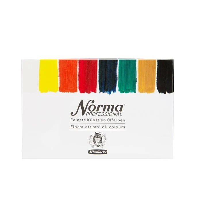 Set profesionalnih uljanih boja u tubama Schmincke Norma Professional 8 x 20 ml