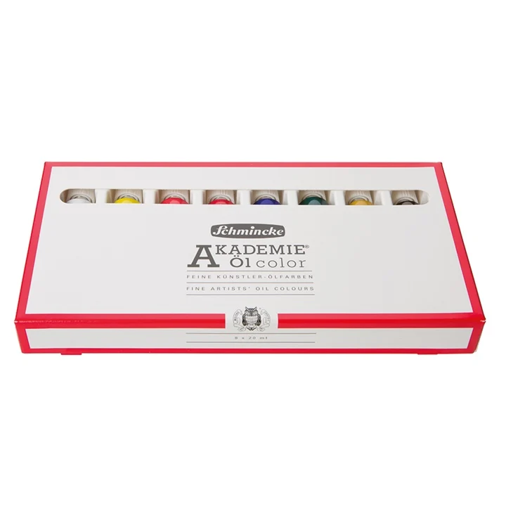Set uljanih boja Schmincke AKADEMIE 8 x 20 ml