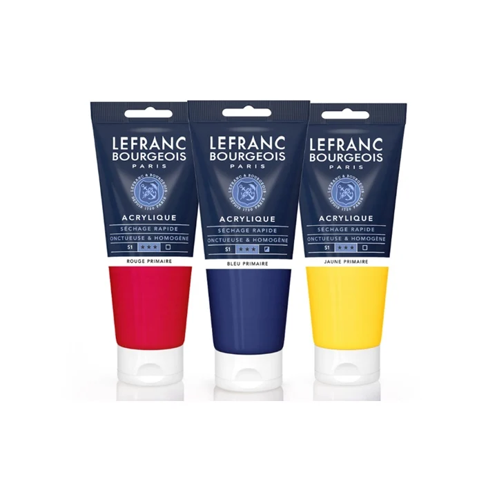 Akrilne boje Lefranc & Bourgeois Acrylique Fine 200 ml – Alizarin Carmine