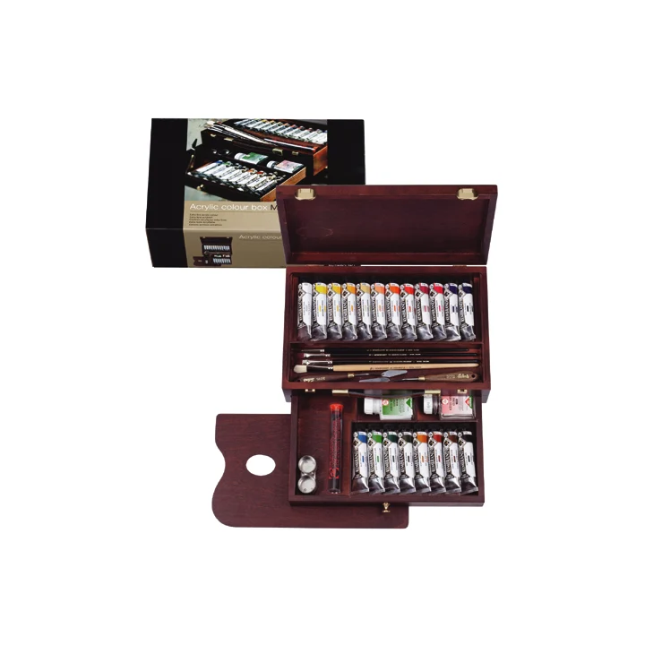 Akrilne boje Rembrandt box master/20x40ml+pribor
