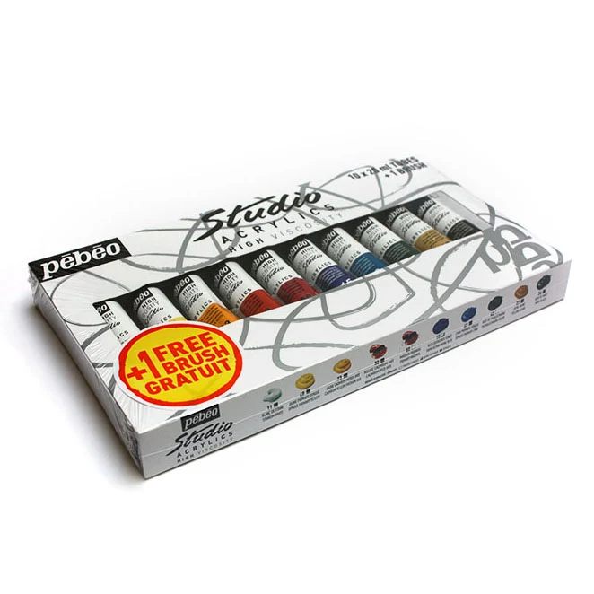 Akrilne boje Studio Acrylic START - 10x20ml