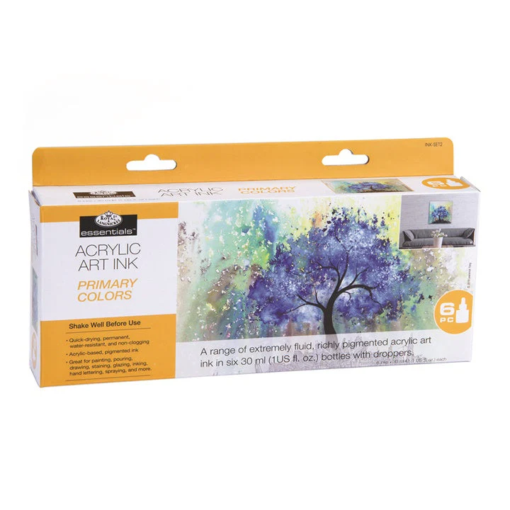 Akrilni tuš Royal & Langnickel osnovne boje 6 x 30 ml