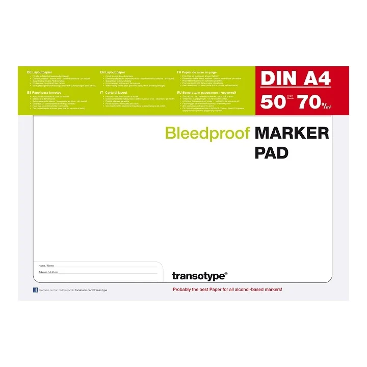 Blok COPIC Marker Pad – Pad A4