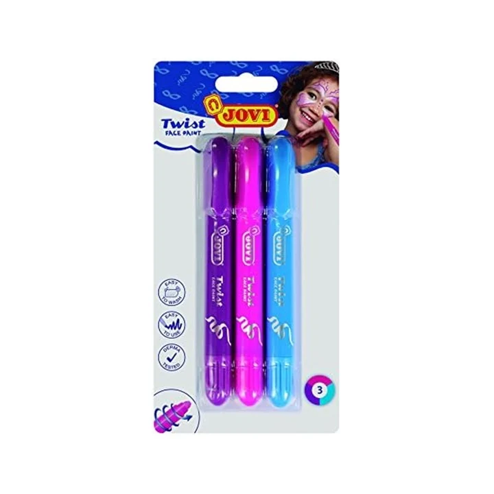 Boje za lice JOVI Twist Girl 3kom